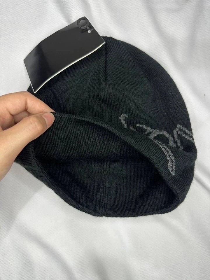 2026 Black Arcʼteryx Bird Head Wool Beanie Orca – Unisex Winter Toque ...