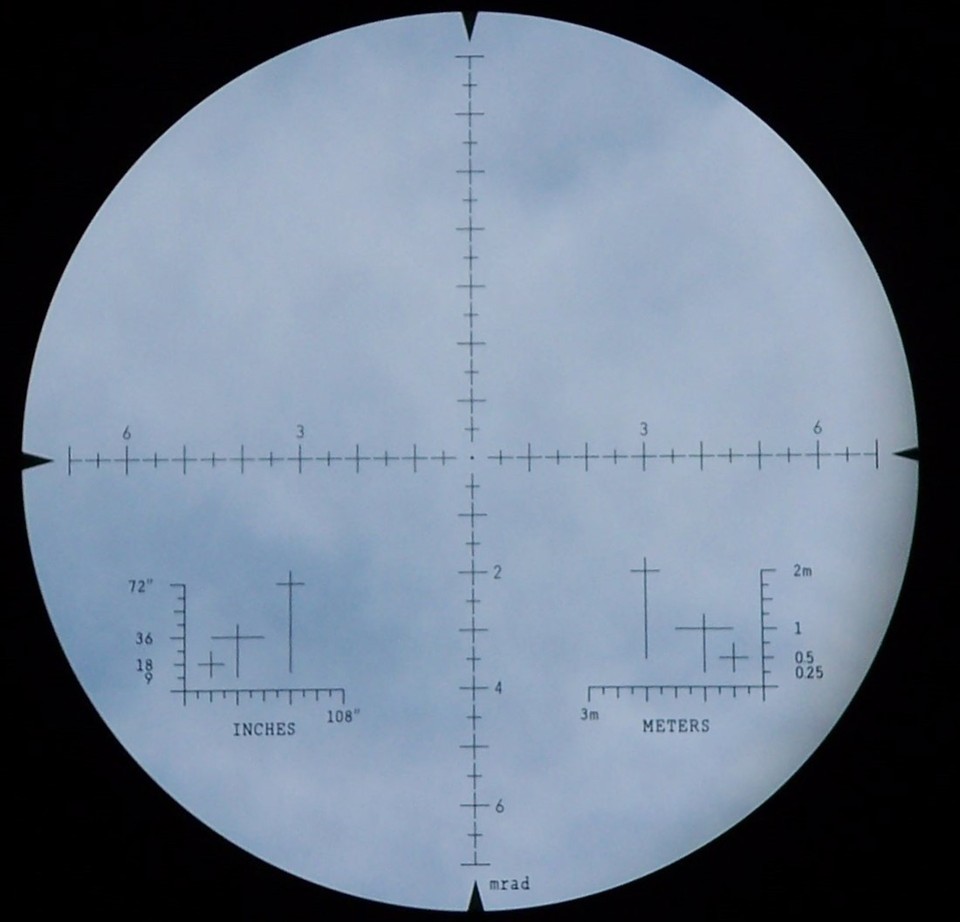 Leatherwood 6x24-50mm A.R.T. M 1200-XLR-R Sniper Rifle Scope ~Lighted ...