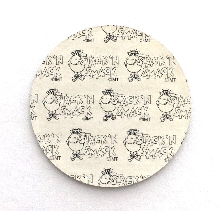 STACK 'N SMACK Sneaky Snake Pog Milk Cap Illustrated 90s Vintage Game ...