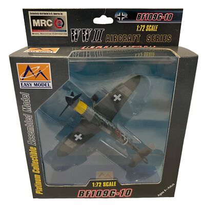 Easy Model Platinum Collectible WWII Aircraft BF109G-10 #37204 | eBay