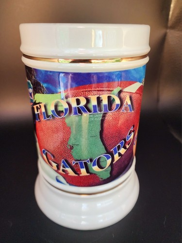 University Of Florida Gators Vintage Ceramic Stein Mug 2001 Nice Heavy ...