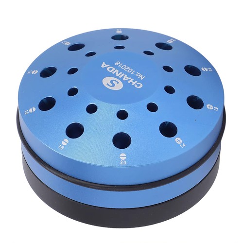 Tool Rotating 10 Holes Stand for 0.6mm-2.0mm Watch Screwdriver Stand ...