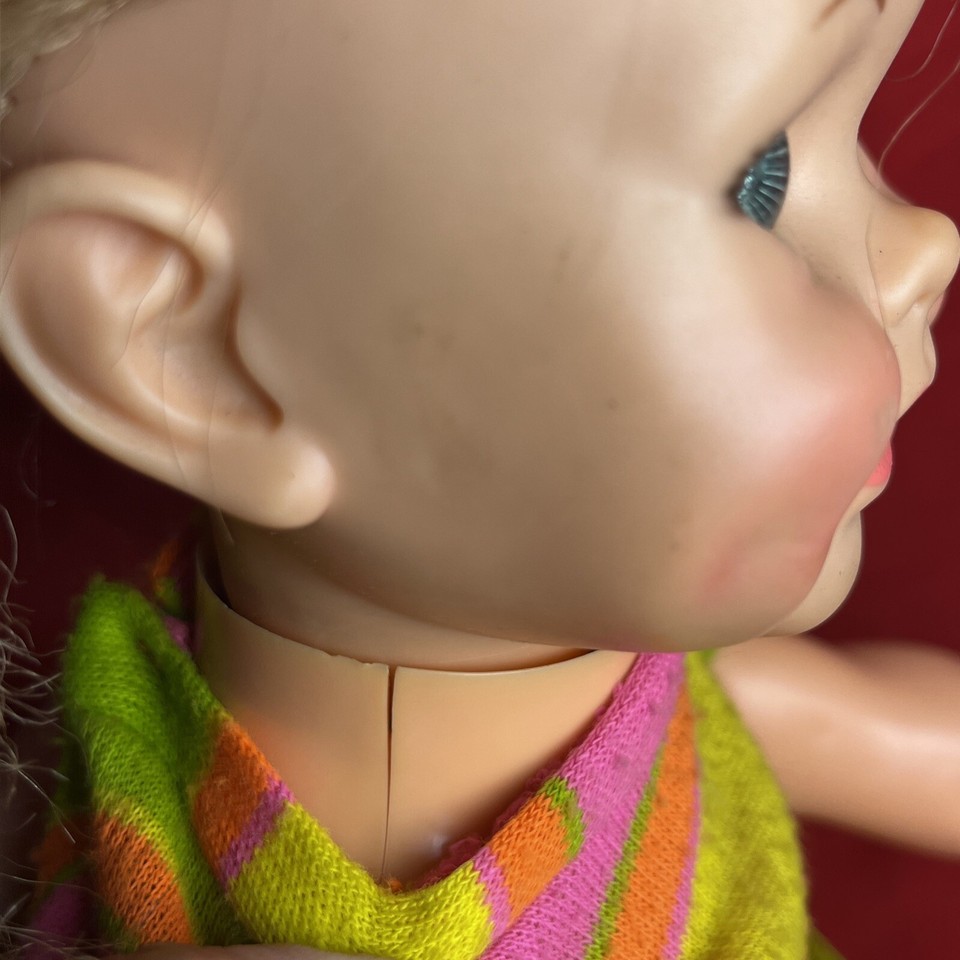 Giggles Doll 18". Head Eyes Move NO Giggle Original Outfit. Ideal ...