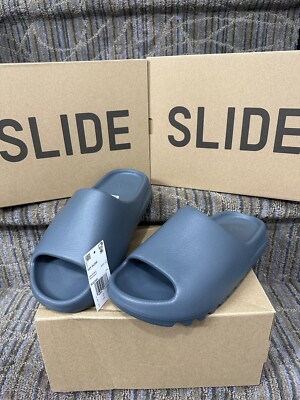 Adidas YZY Yeezy Slide Slate Marine ID2349 Size 9 M/10W | eBay