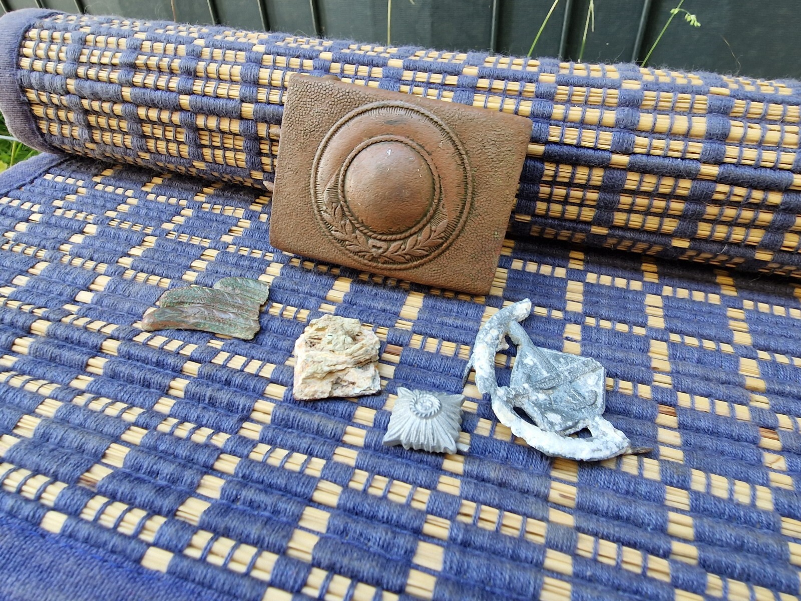 WW1 Original Weimar GOTT MIT UNS German Buckle And Items. Battlefield ...