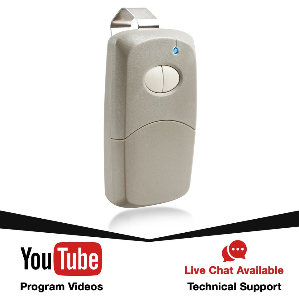 2 For Multi-Code 4120 MCS412001 2channel Visor Gate Garage Door ...