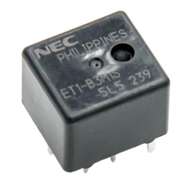 NEC ET1-B3M1S Miniature Automotive Relay - 12 VDC SPDT 25 Amp Contacts ...