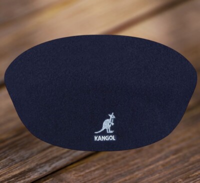 Kangol Original 504 Cap Flat Cap Wool Blue DB404 New Style 0258BC | eBay