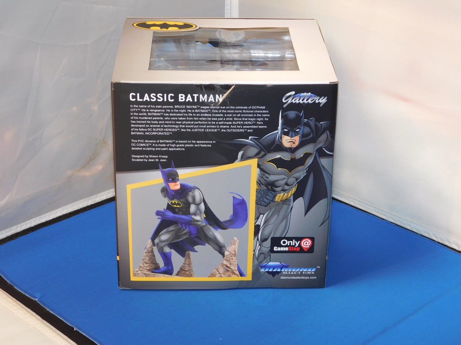 Diamond Select Toys PVC Classic Batman Diorama Statue New Mint In Open ...