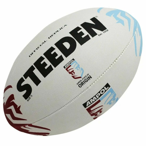 2021 State of Origin STEEDEN Rugby League Ball Size 5 for sale online ...