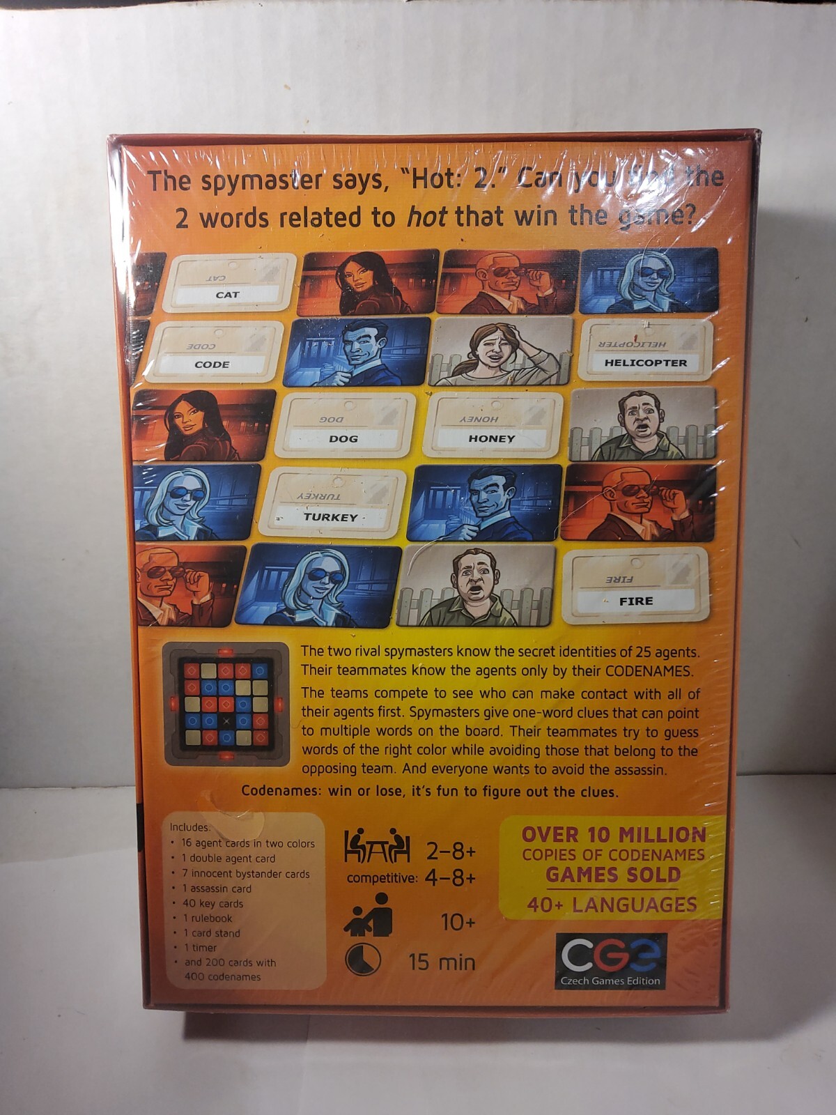 Codenames Card Word Party Game Czech Games Brand New Sealed – La Paz ...