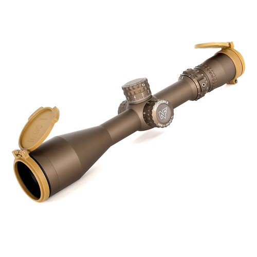 Nightforce NX8 4-32x50 ZeroStop illum Mil-XT F1 FDE Scope w/Flip Up ...