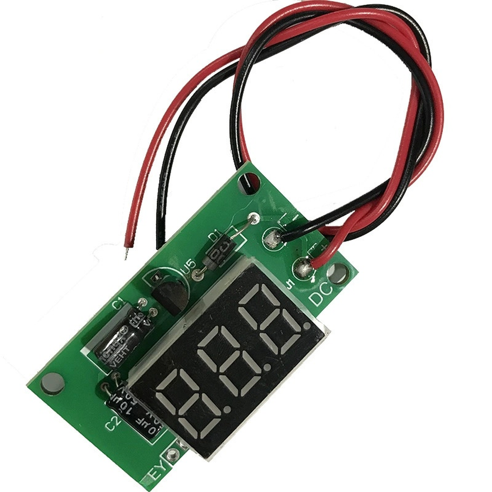 Memory Accumulation 3-digit Counter 0.36-inch Red Digital Tube Compact ...