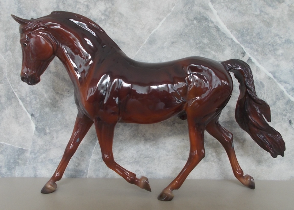 2023 Breyer MorganQuest Native Sun Glossy Chestnut Foundation Morgan ...