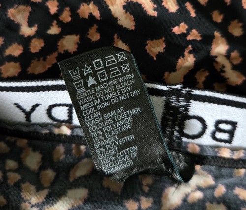 2 x EX M S LADIES HIGH LEG BODY BRIEFS LEOPARD SIZES 12 14 16 | eBay UK