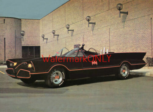 1960s TV "Batmobile" George Barris built RARE "FUZZY Bat" Version PHOTO ...