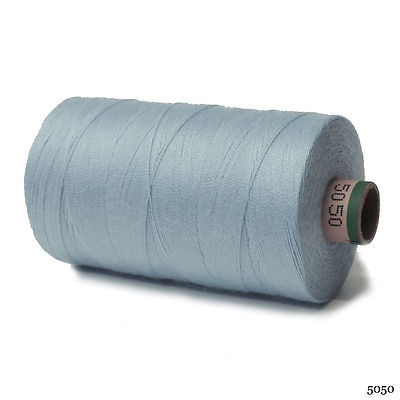 Amann 100% Polyester Core-Spun Sewing Thread Sabac 80 1000M Color 5050 ...