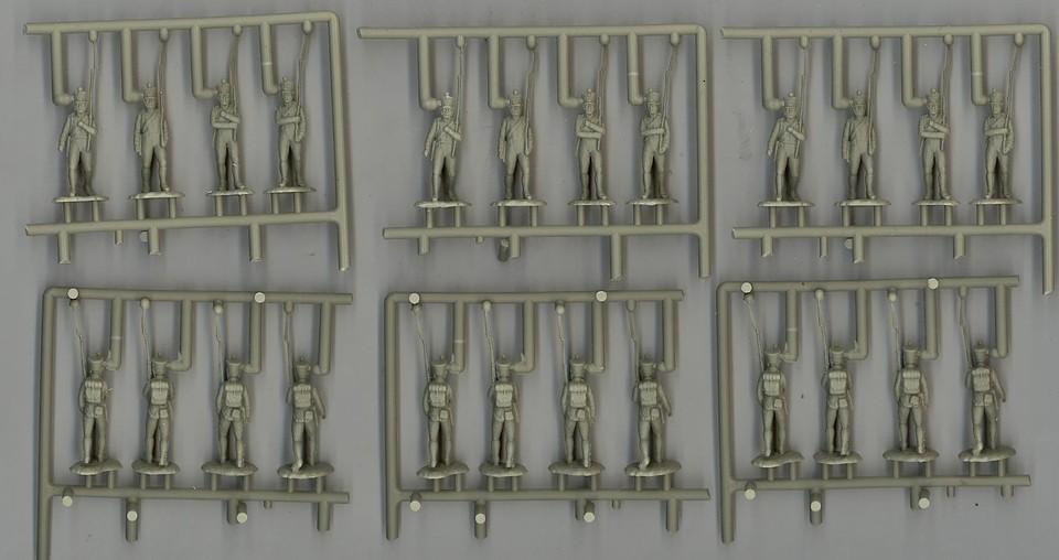 Waterloo 1815 Miniatures 1/72 1815 FRENCH LINE INFANTRY FUSILIERS ...