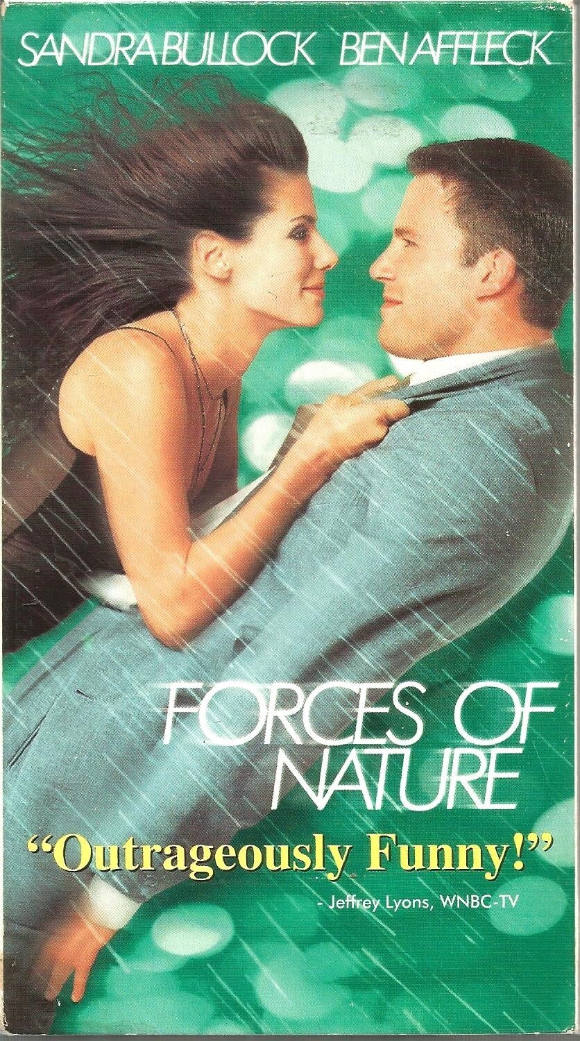 Forces of Nature VHS 1999 Sandra Bullock Ben Affleck Maura Tierney ...