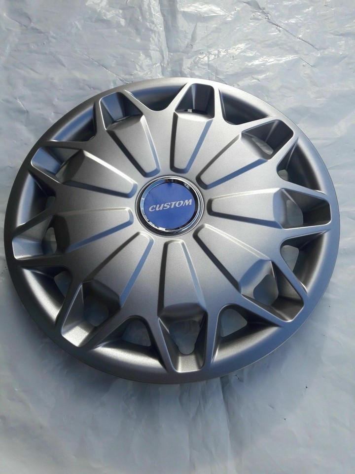 15" WHEEL TRIMS FOR FORD TRANSIT CUSTOM VAN SET OF 4 2012 - NEW SHAPE ...