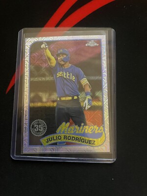 2024 Topps Chrome Julio Rodriguez Silver Refractor | eBay