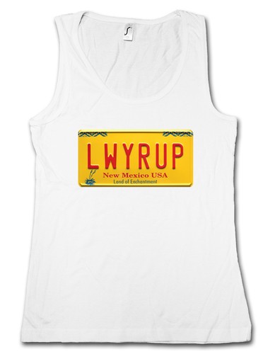 LWYRUP SAUL GOODMAN LICENSE PLATE TANK TOP VEST - Breaking Girl Call ...