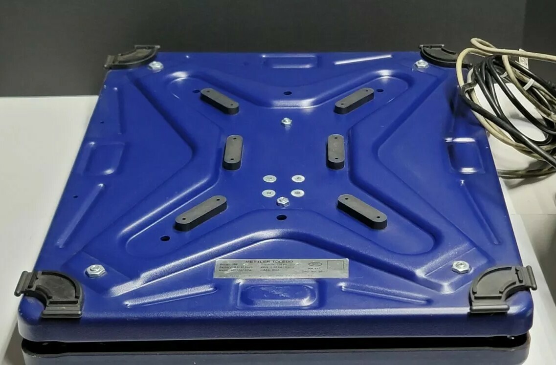 METTLER TOLEDO PBD555-15LA "ICS445" 30 LBS. SCALE WITH 300 LBS ...