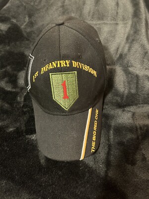 1st Infantry Division Hat Baseball Cap Adjustable Army Hat W Tag And ...