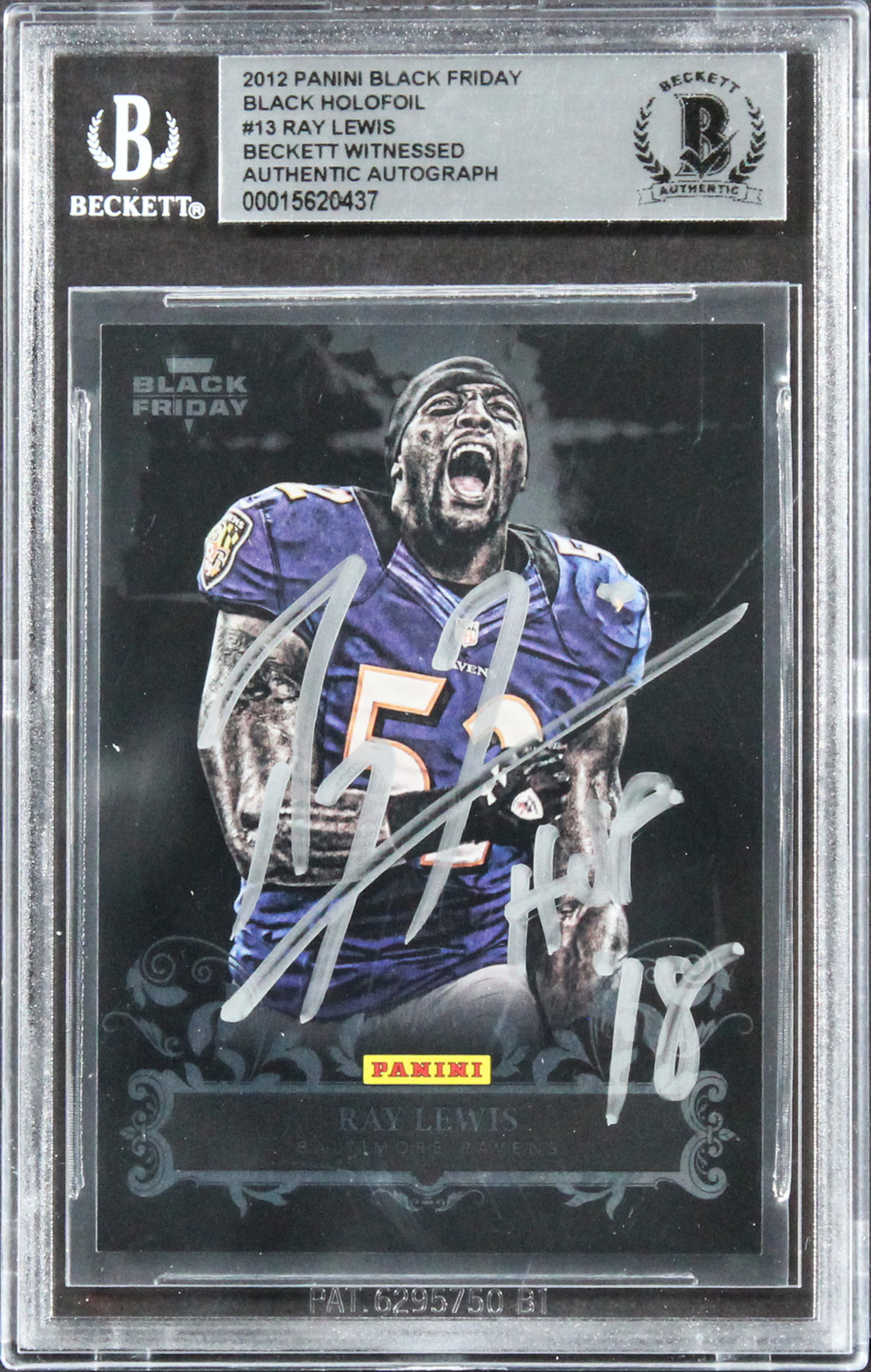 Ray Lewis | Autographed Football Memorabilia & NFL Merchandise