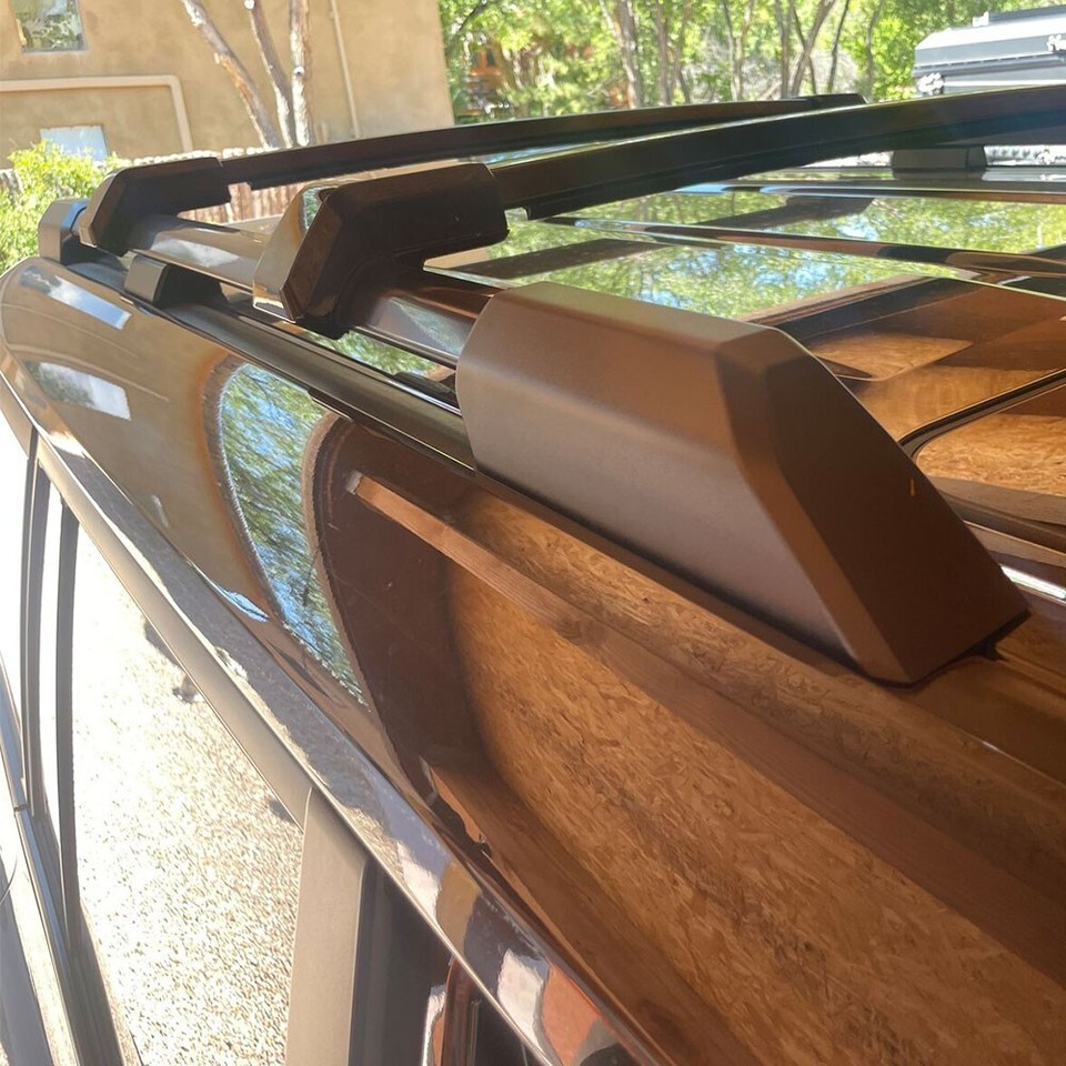 4Pcs for Land Crusier Prado J250 2024 2025 Side Roof Rail Racks Side ...