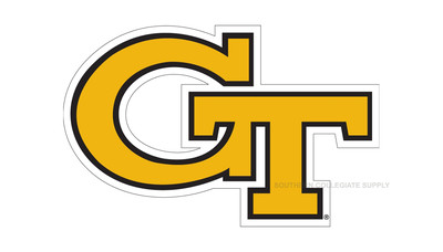 GEORGIA TECH Large GT Cornhole Decals / SET of 2 | eBay
