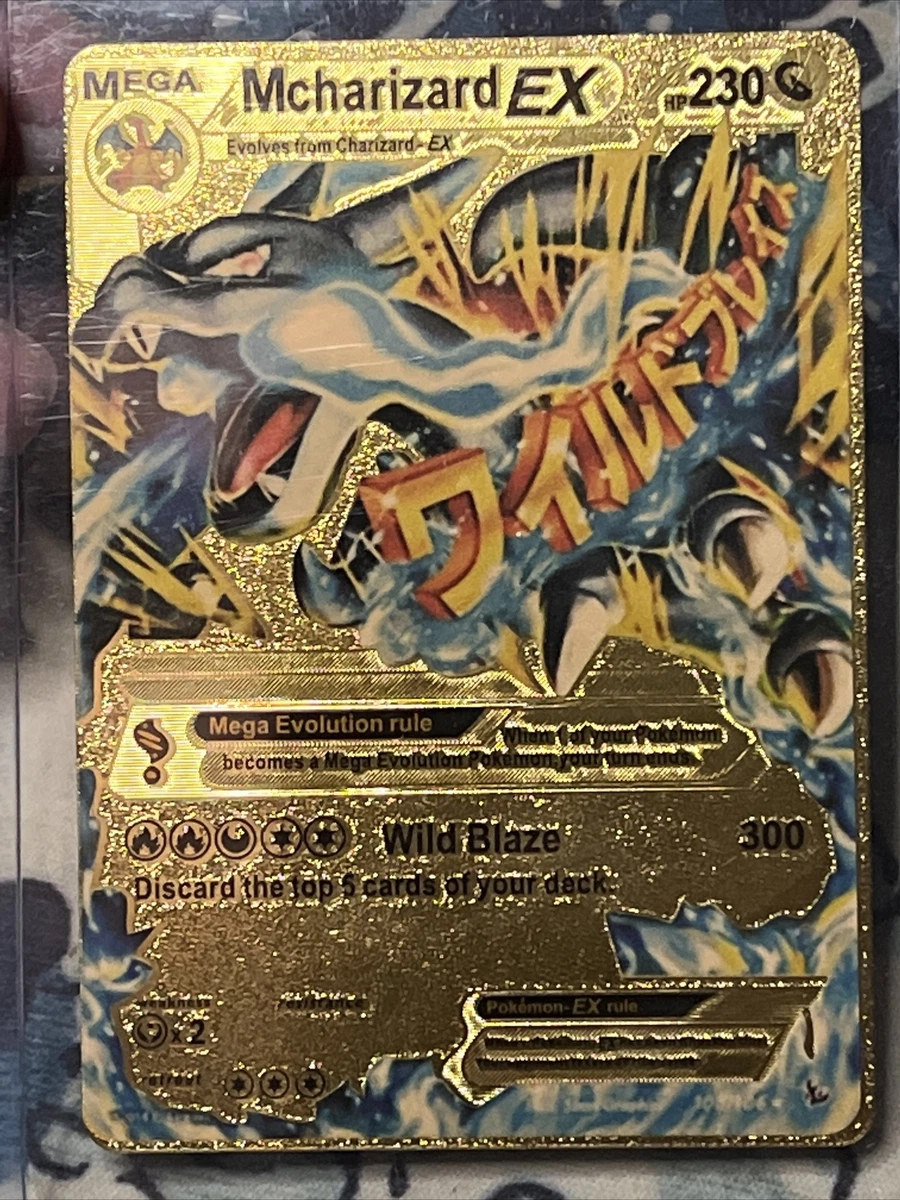Mega Evolution Pokemon Charizard Card