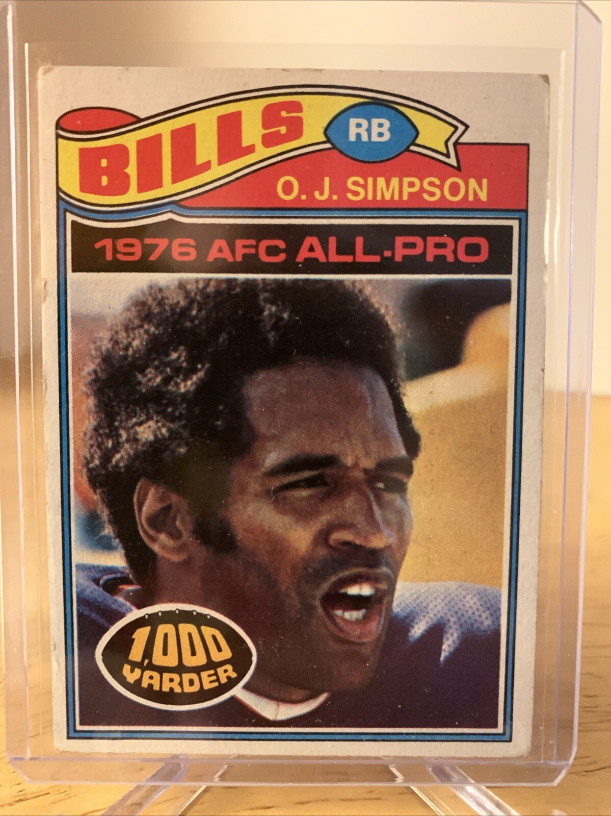 1977 Topps Football #100 O.J. Simpson 1976 AFC All-Pro - READ Notes | eBay