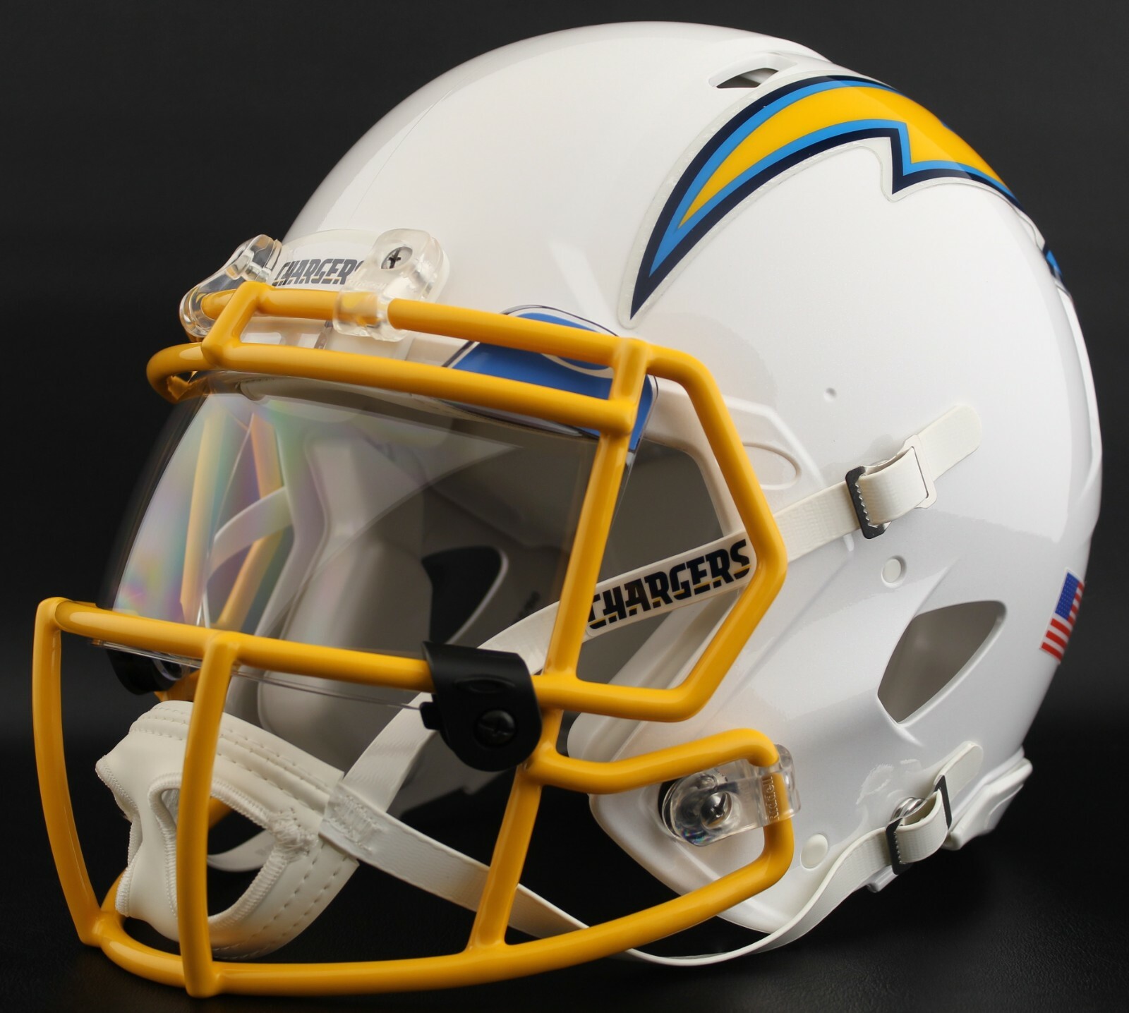 ***CUSTOM*** LOS ANGELES CHARGERS Full Size NFL Riddell SPEED Football ...
