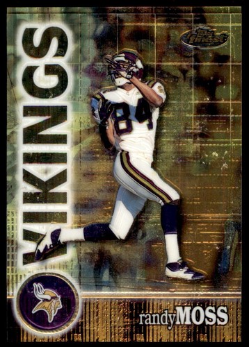 2000 Topps Finest Randy Moss Football Cards #124 | eBay