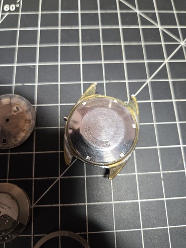 swiss baron watch 25j automatic puw 1461 le jour 17j movement vintage ...