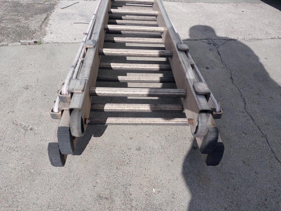 Triple Extension Trade Rope Ladders Approx 45ft | eBay UK