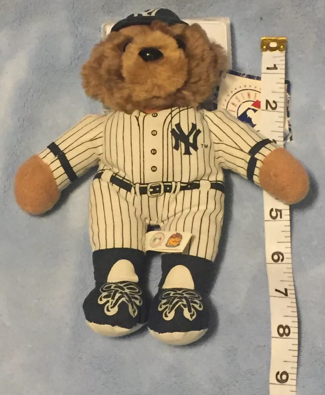 New York Yankes Teddy Bear Good Stuff 2001 Plush Doll MLB Baseball Toy ...