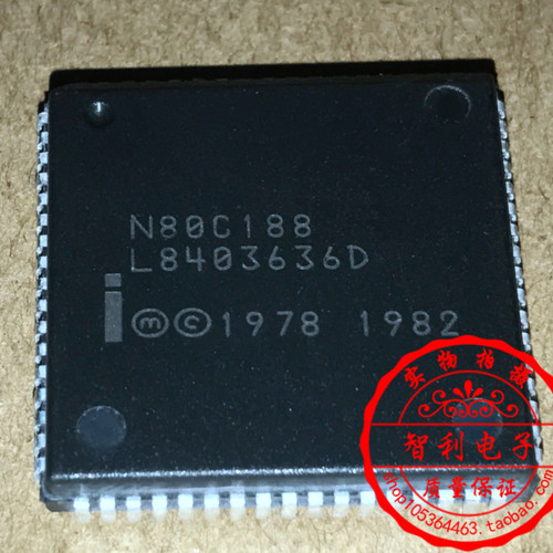 1PCS IC INTEL PLCC-68 N80C188 | eBay
