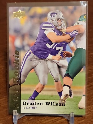 2013 Upper Deck #130 Braden Wilson | eBay