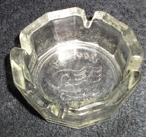 ASHTRAY PRINCESS CRUISES LINES CLEAR GLASS EMBOSSED IMAGE | eBay