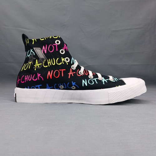 Converse UNTITL3D High Not A Chuck Men's Black 173165C 10-12 New Canvas ...