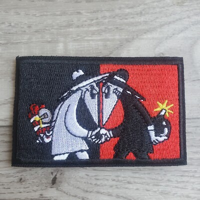 SPY VS SPY Tactical Morale Patch Hook and Loop | eBay