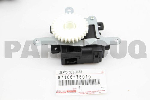 8710675010 Genuine Toyota SERVO SUB-ASSY 87106-75010 | eBay