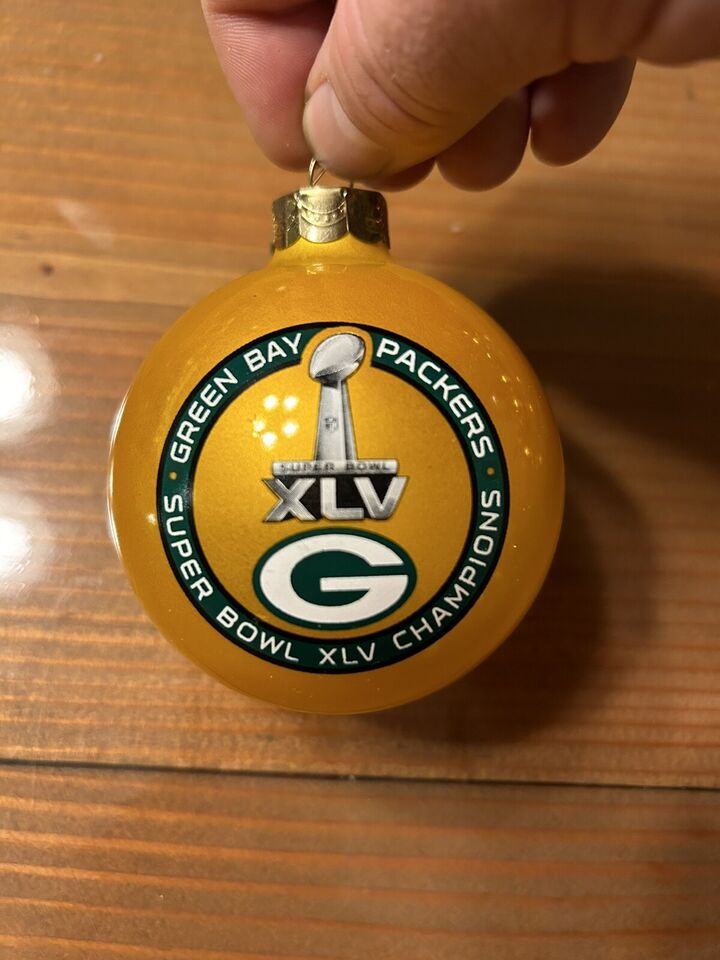 Green Bay Packers Christmas Ornament Lot of 89 Hallmark Licensed ...