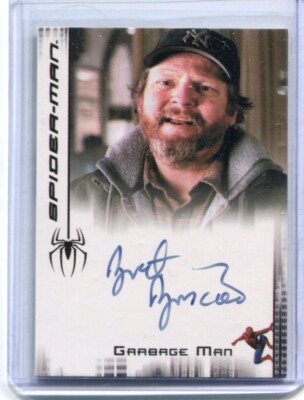 2007 Marvel Spider Man - BRENT BRISCOE - Autograph - As GARBAGE MAN | eBay