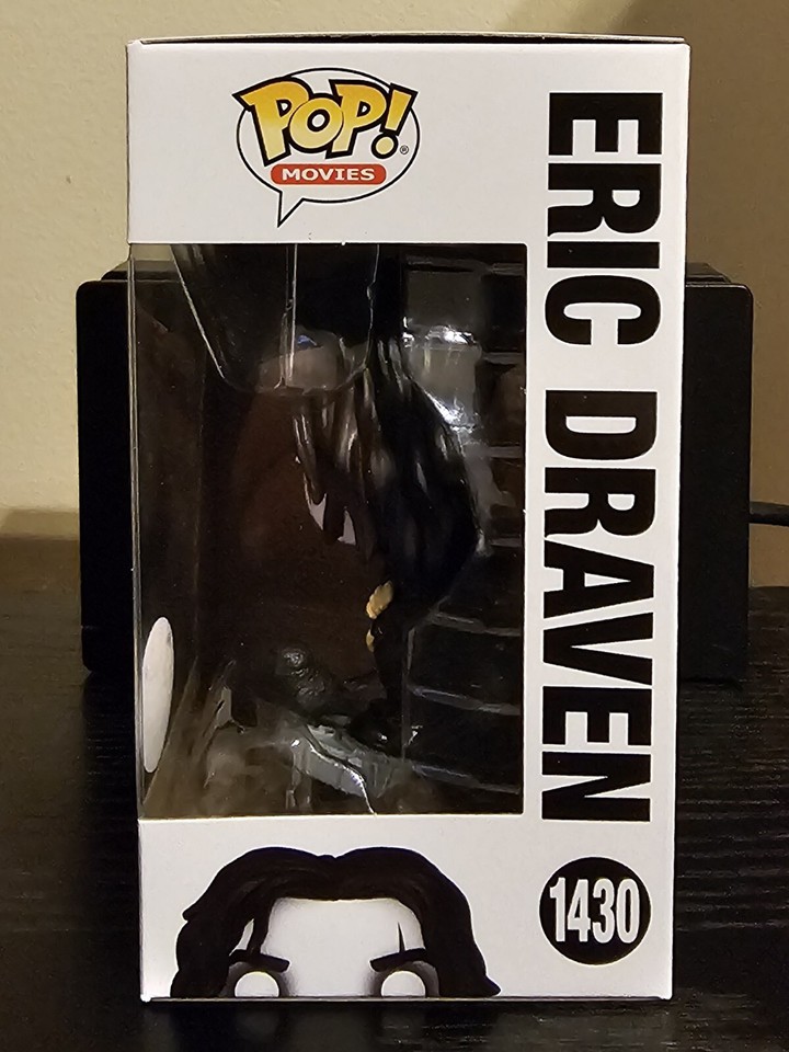 The Crow - Eric Draven #1428 Funko Pop BRAND NEW IN BOX FREE SOFT ...