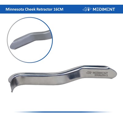 Dental Minnesota Cheek Retractor Opener Tongue Lip Depressor Hook Large ...