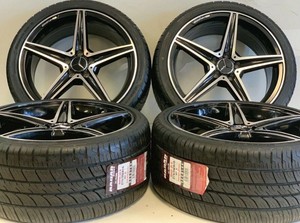 WHEELS RIMS FIT FACTORY MERCEDES BENZ S550 Style AMG S63 C63 New 19 ...