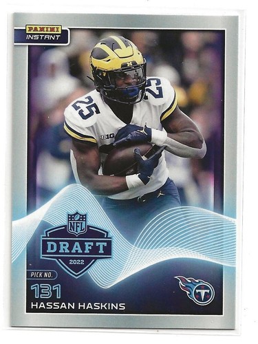 2022 Panini Instant Hassan Haskins Draft Night Rookie Card /649 | eBay